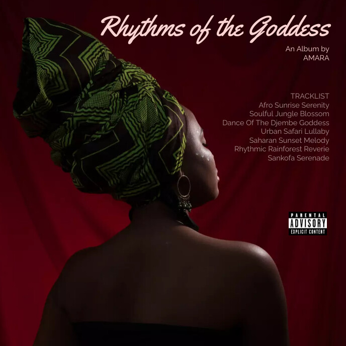 Rhythms of the Goddess AFRO ALBUM ART Template | PosterMyWall