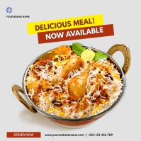 pasta rice food menu restaurant sale flyer Template | PosterMyWall