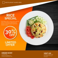rice menu Template | PosterMyWall