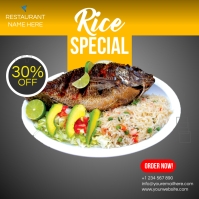 rice menu Template | PosterMyWall