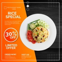 rice menu Template | PosterMyWall