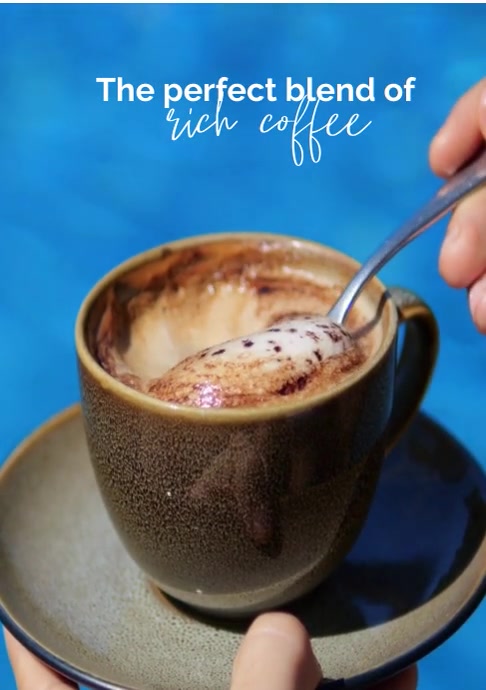 rich coffee Template | PosterMyWall