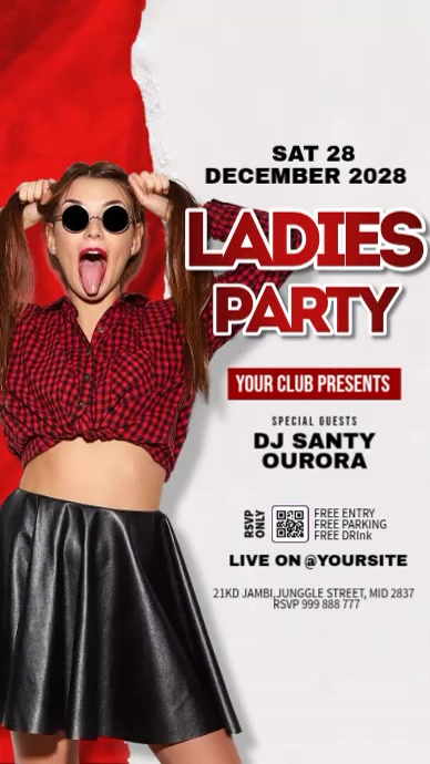 riday Night Future Party Template | PosterMyWall