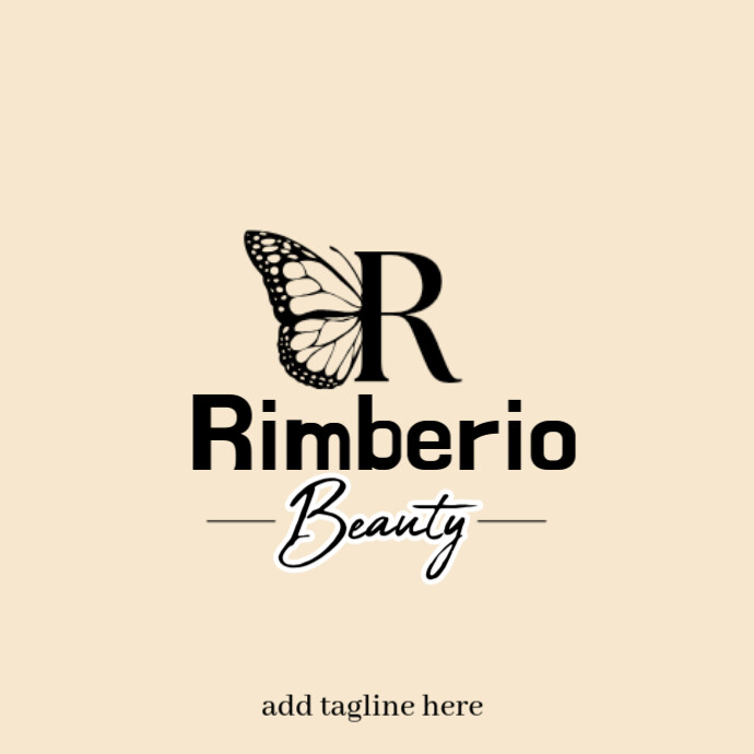 Rimberio beauty logo Template | PosterMyWall