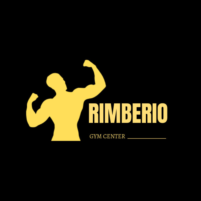 Rimberio gym logo Template | PosterMyWall