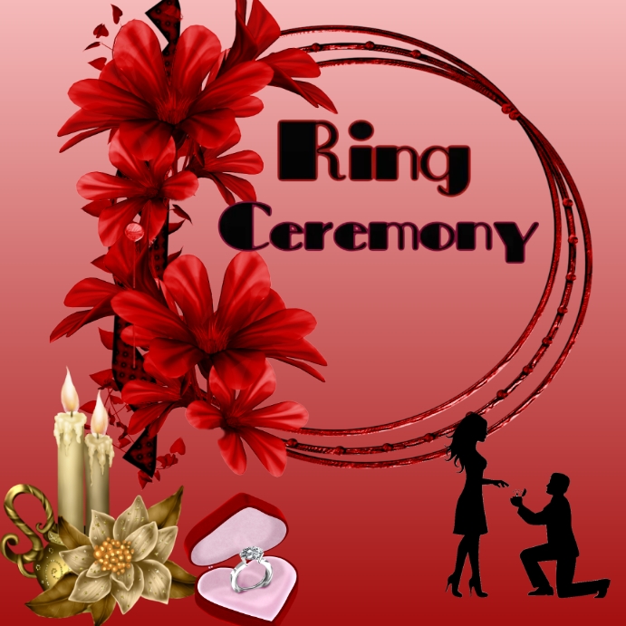 Ring Ceremony Template | PosterMyWall