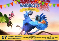 Rio Birthday Invitation Template | PosterMyWall