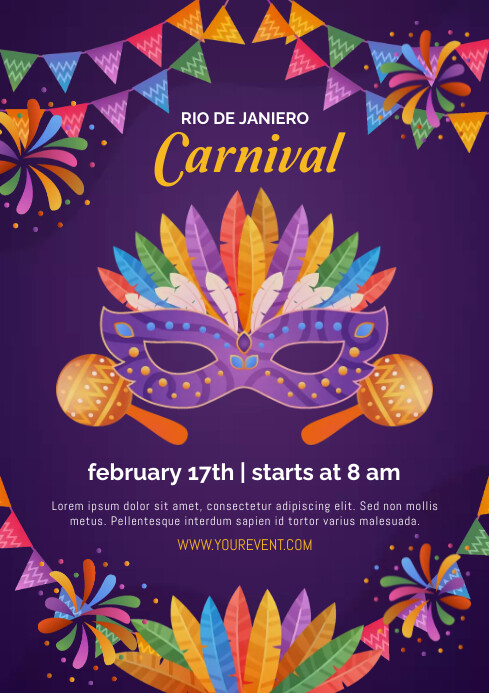 rio carnival Template | PosterMyWall