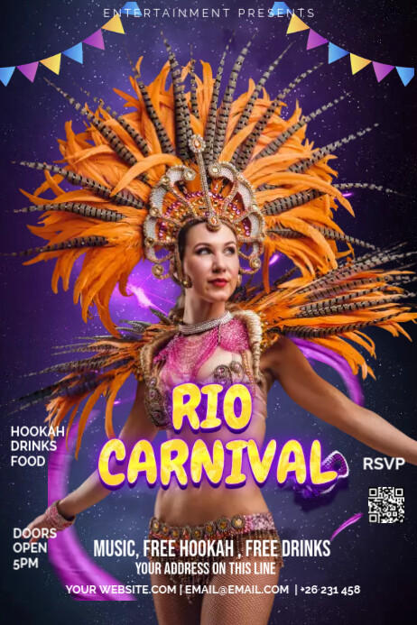 Rio Carnival | PosterMyWall