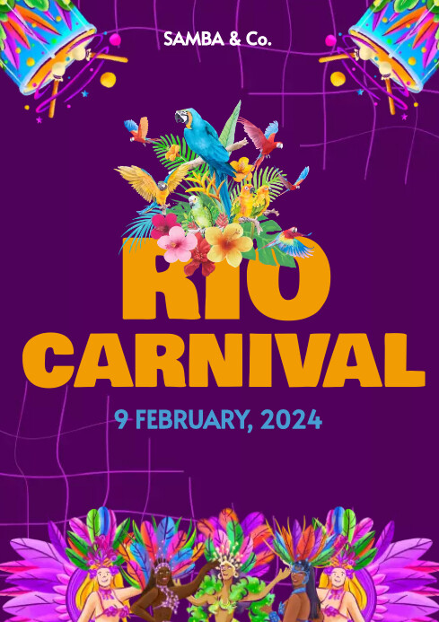 Copy of Rio Carnival event | PosterMyWall