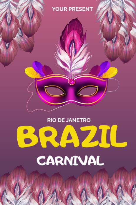 rio carnival poster Template | PosterMyWall