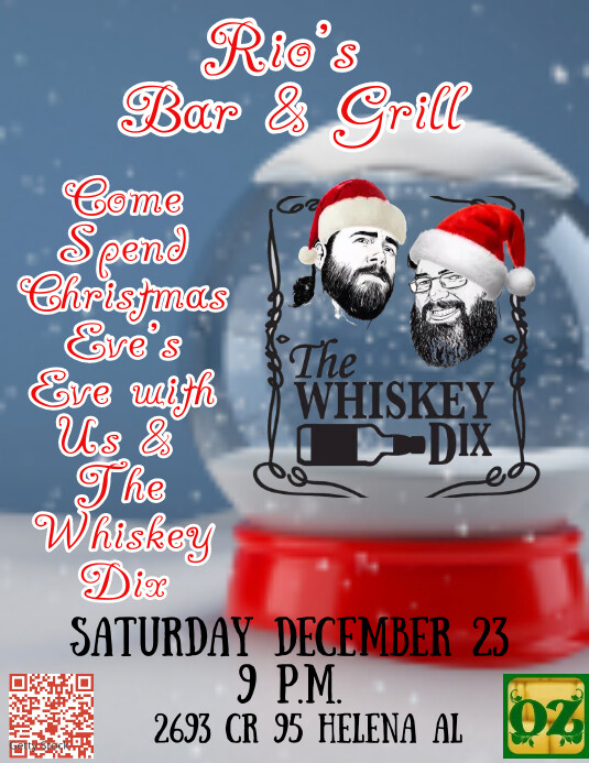 RIOS WHISKEY DIX Template | PosterMyWall