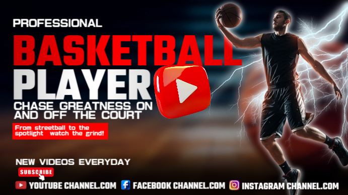 Plantilla de Rise Up: Basketball Power Play | PosterMyWall