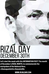 RIZAL - 04 Template | PosterMyWall
