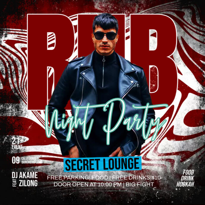 Copy of Rnb Music Night Party | PosterMyWall