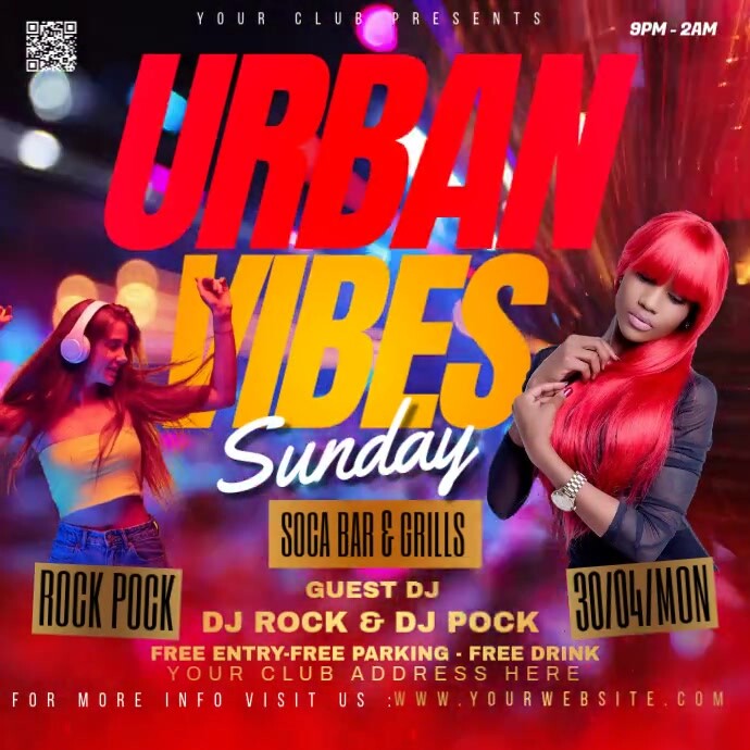 Plantilla de rnb Party flyer | PosterMyWall