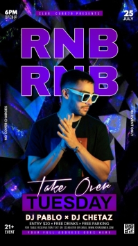 RNB TUESDAY TAKEOVER Template | PosterMyWall