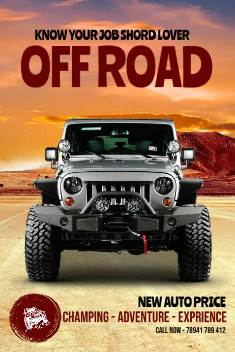 Road Adventure Template | PosterMyWall