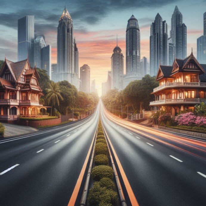 Road background Template | PosterMyWall