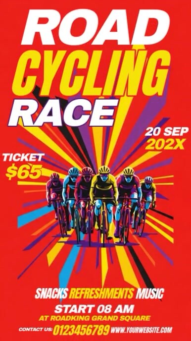 Copy of Road Cycling Event | PosterMyWall