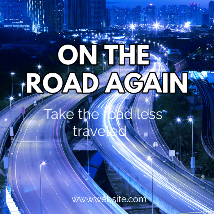 road Template | PosterMyWall