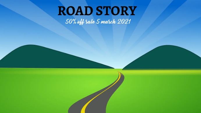 Copy of road | PosterMyWall