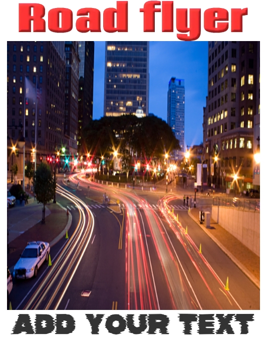 Road flyer Template | PosterMyWall