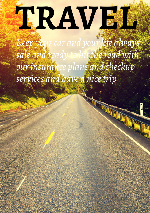 road insurance road logo Template | PosterMyWall