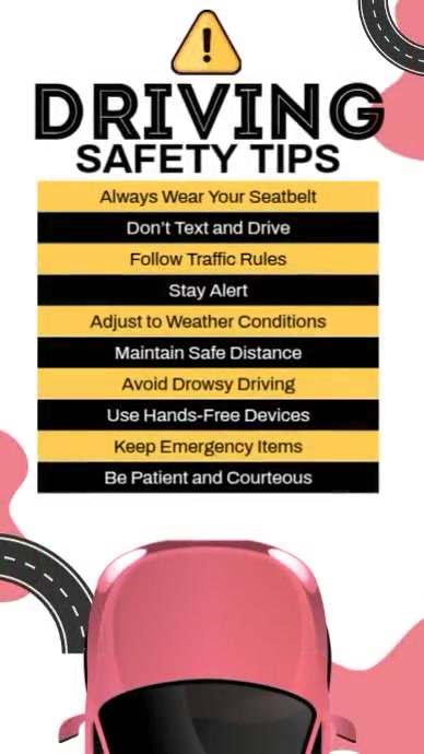 Road Safety Awareness Template | PosterMyWall