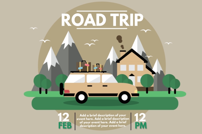 Copy of Road Trip | PosterMyWall
