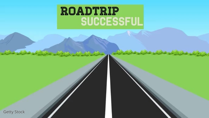 Copy of Road trip success | PosterMyWall