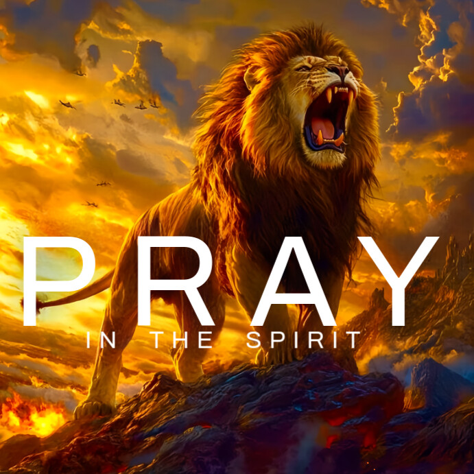 Plantilla de Roar in prayer | PosterMyWall