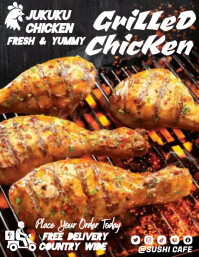 Roasted Chicken Flyer Template | PosterMyWall