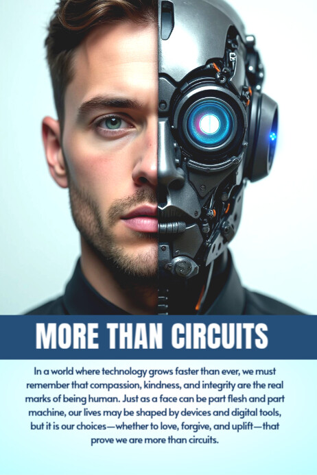 robot Human Template | PosterMyWall