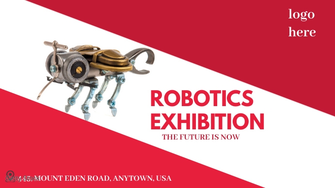 robotic exhibition the future is now Template | PosterMyWall