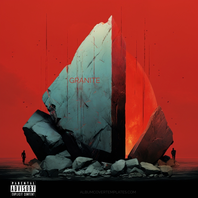 rock album cover art design template | PosterMyWall