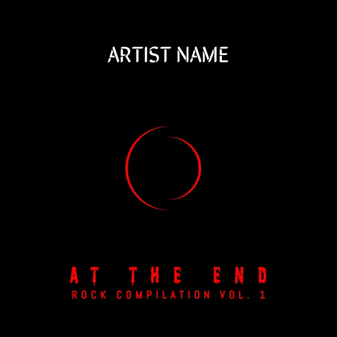 Rock Album Cover Template | PosterMyWall