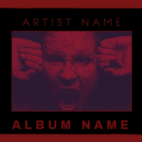 Rockstar CD Cover Template | PosterMyWall