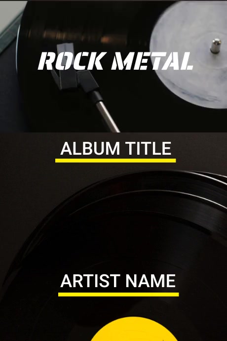 rock album Template | PosterMyWall
