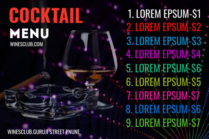 Rock Band Concert Tour Schedule Flyer Template | PosterMyWall