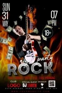 Indie Rock Concert Template | PosterMyWall
