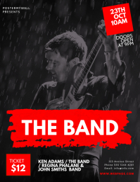 Rock Band Flyer Design Template | PosterMyWall