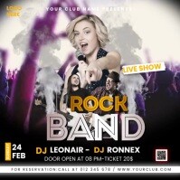 Rock Band Contest Template | PosterMyWall