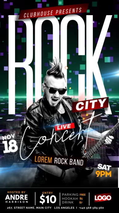 Copy of rock city | PosterMyWall