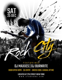 Rock City Flyer Template | PosterMyWall