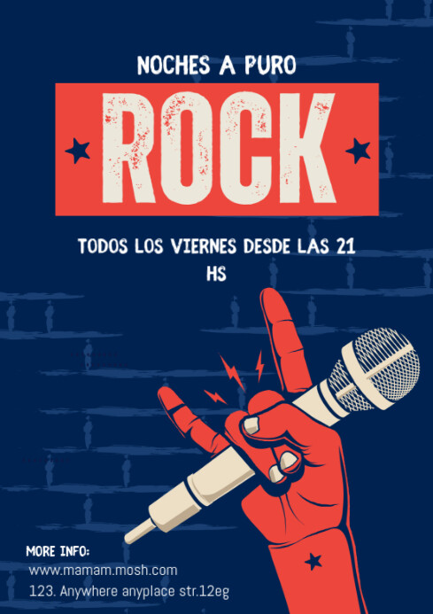 ROCK Template | PosterMyWall