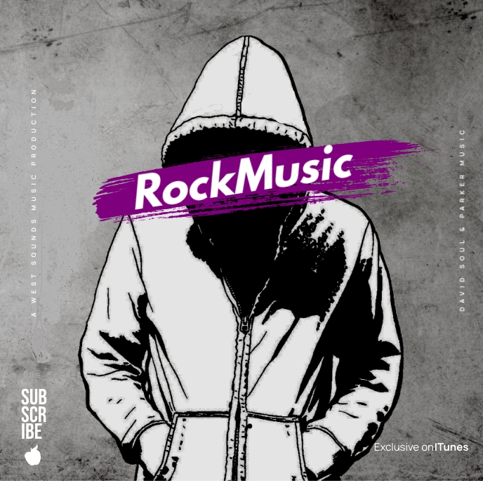 Rock Music Album Cover template design | PosterMyWall