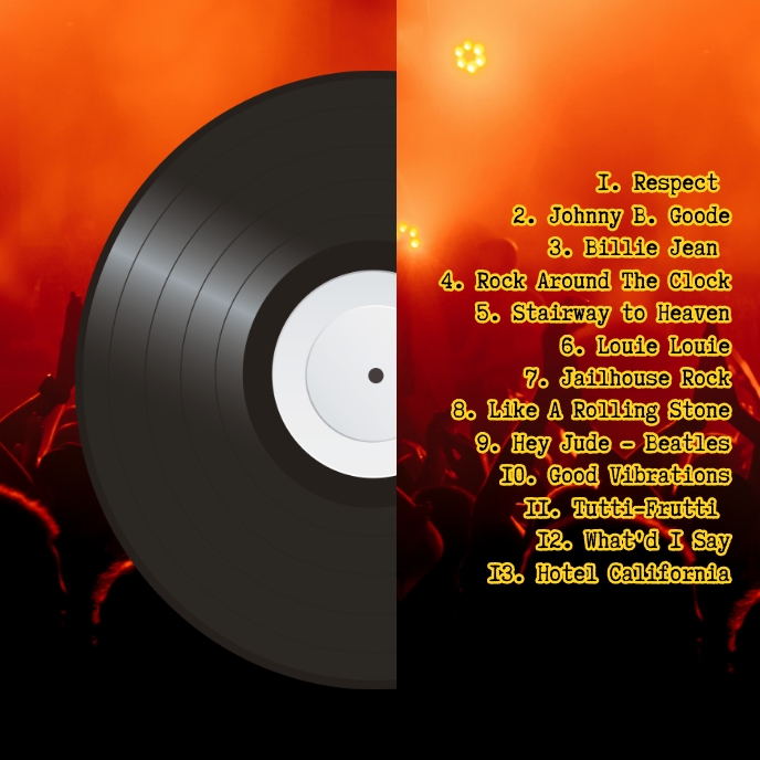 Copy of rock music cover | PosterMyWall