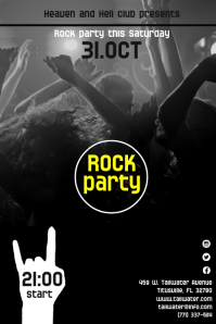 rock party Template | PosterMyWall