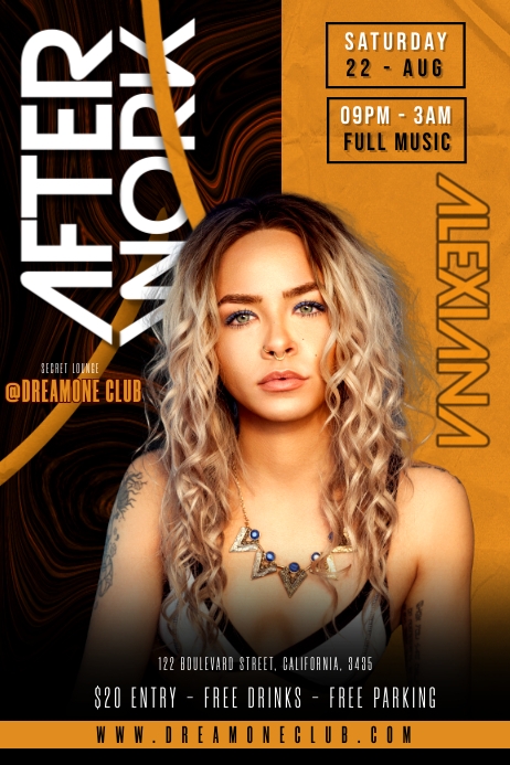 Rock Party Poster Template | PosterMyWall
